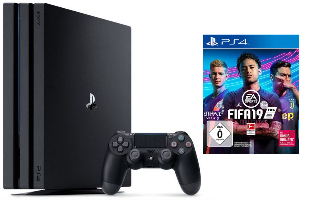 PlayStation 4 Pro 1TB + igra Fifa 19 - Megabajt.hr