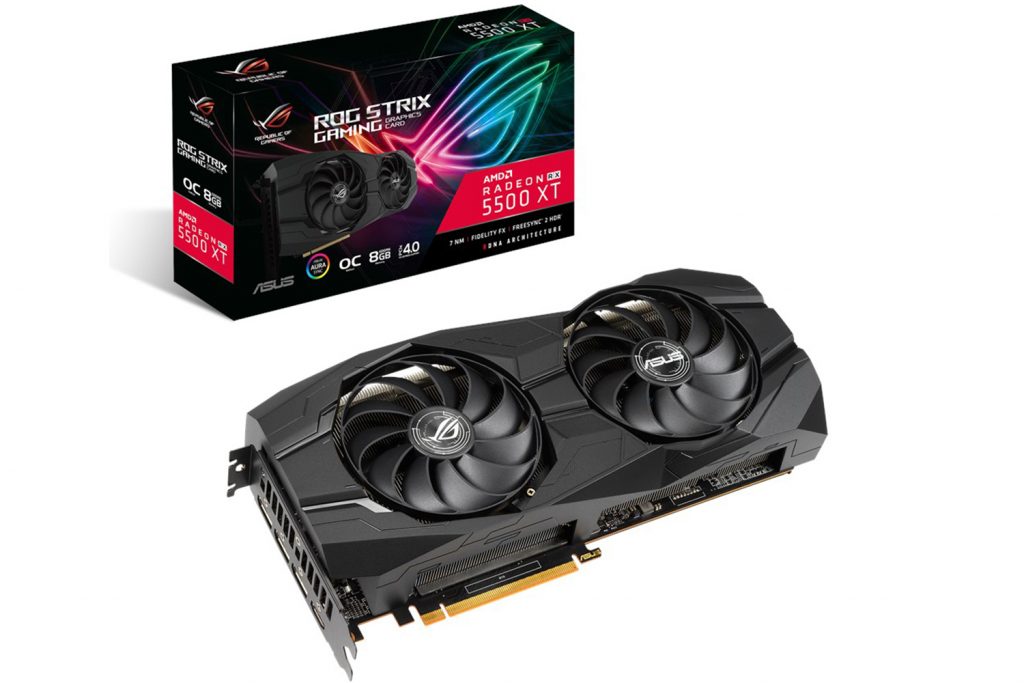 Asus ROG STRIX RX5500XT O8G Gaming, grafička kartica - Megabajt.hr
